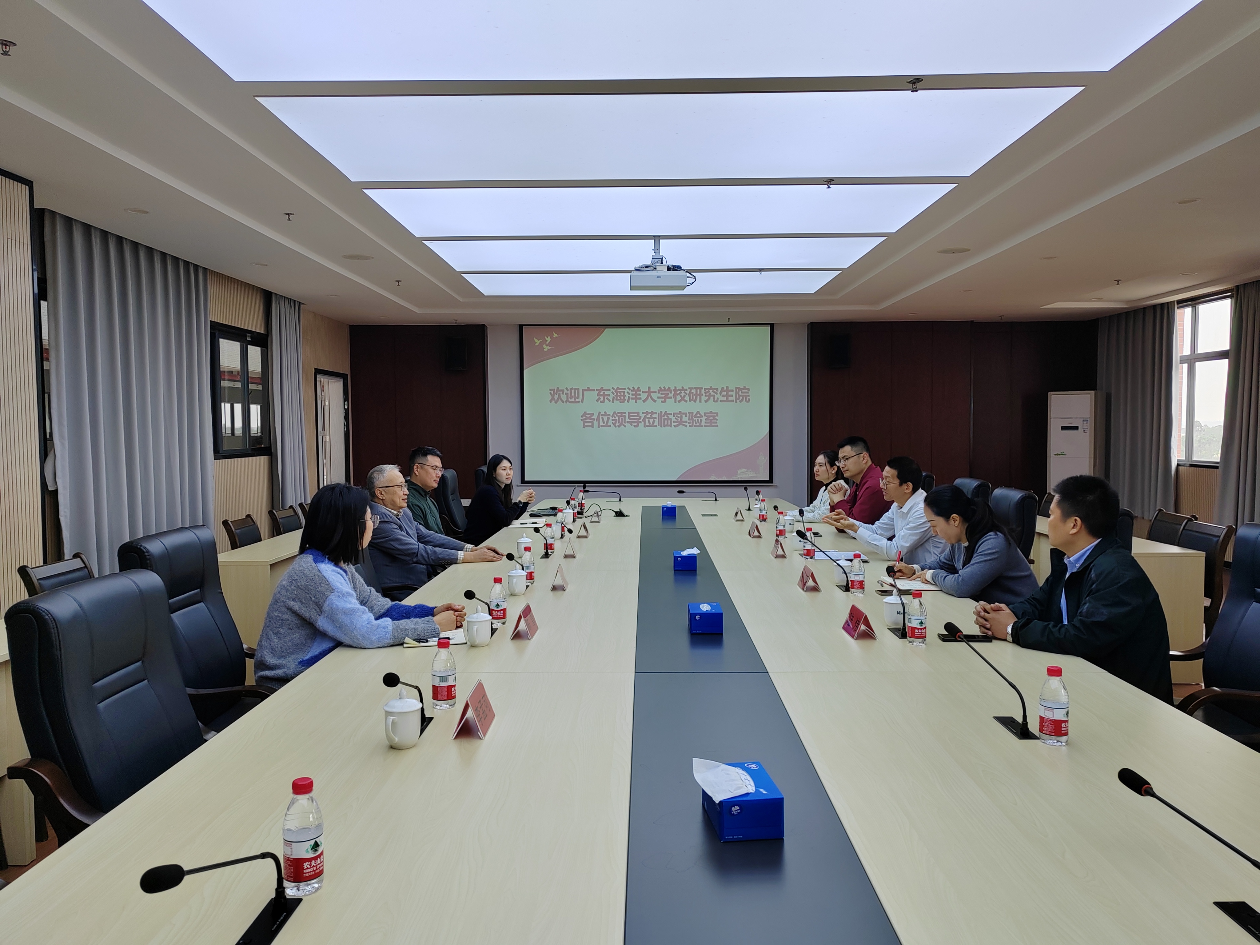 研究生院赴阳江两广东省实验室开展联合培养研究生调研交流-广东海洋大学研究生院